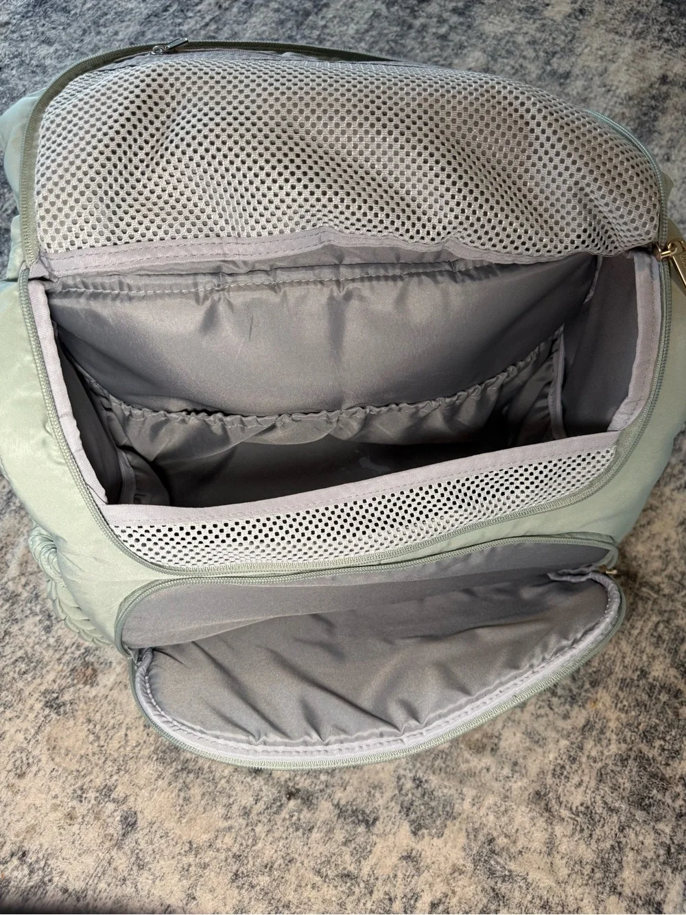 hannah & Sophia | Bags | Mint Quilted Diaper Bag | Poshmark